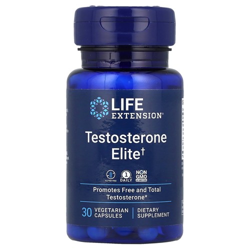 Testosterone Elite, 30 Vegetarian Capsules | eBay