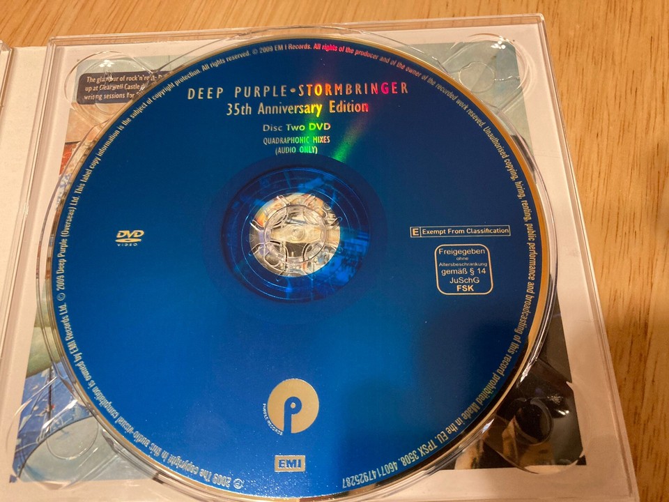 Deep Purple Stormbringer DVD Audio/CD-35th Anniversary (NOT The ...