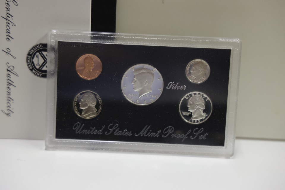 1995 S US Silver Proof Set Original Coins... | eBay