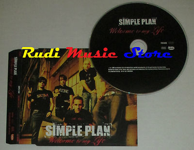 CD Singolo SIMPLE PLAN Welcome to my life PROMO 2004 eu LAVA PRO15096 ...
