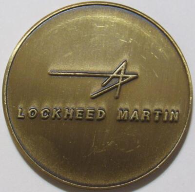 LOCKHEED MARTIN INTELLIGENCE SYSTEMS M&DS COIN AB ANTIQUE BRONZE | eBay