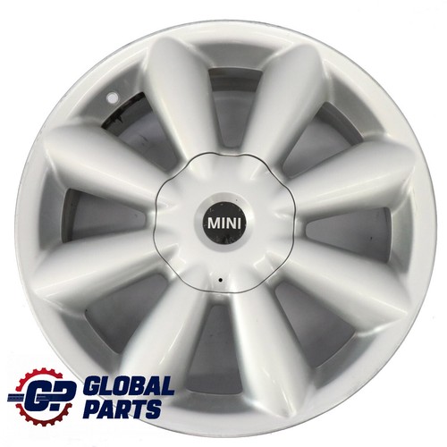 Mini Cooper R60 R61 Silver Wheel Alloy Rim 18" ET:52 7,5J Turbo Fan 126 ...