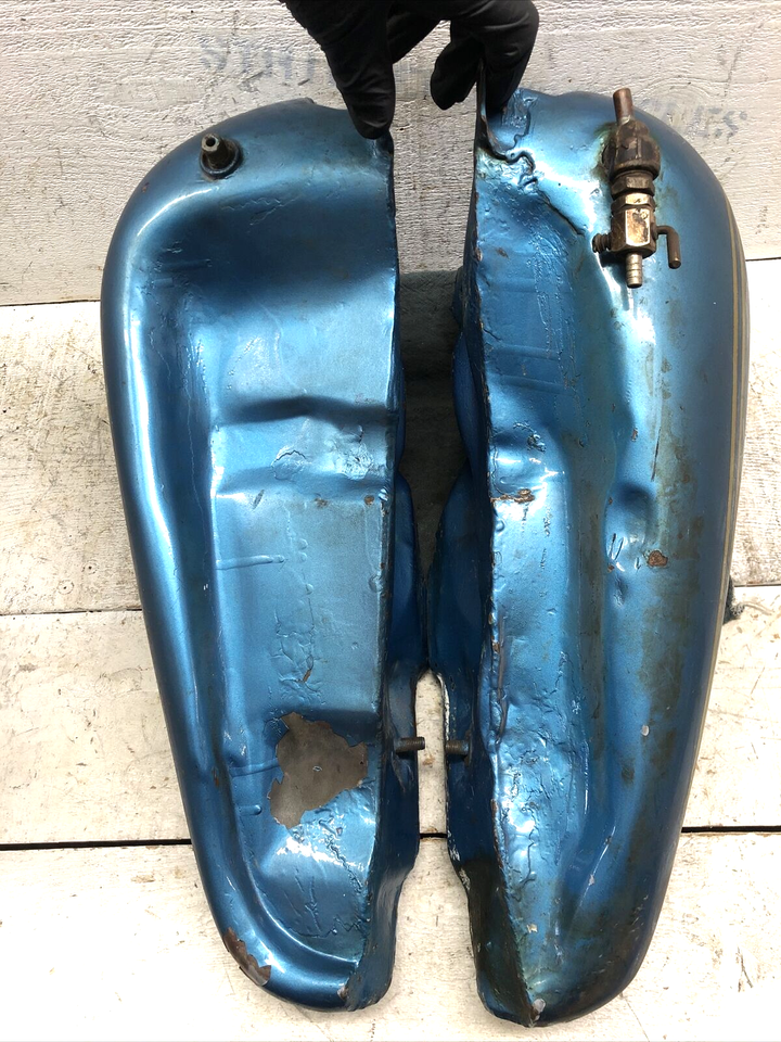 Harley Vintage Chopper Gas Tanks Panhead Knucklehead Shovelhead EL FL ...