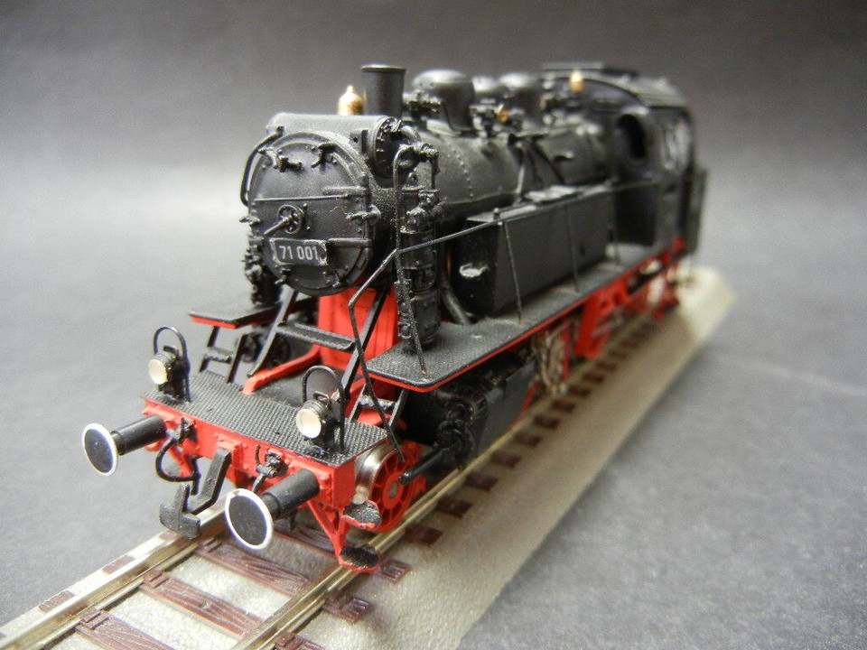 Weinert 4135 Tenderlok BR 71 001 DRG Faulhaberantrieb Fertigmodell aus ...