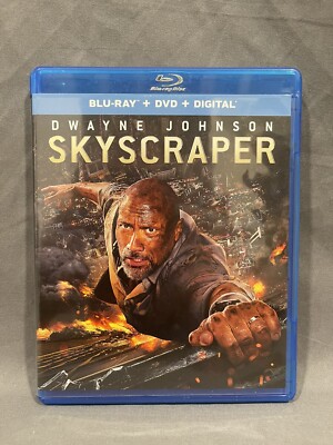 Skyscraper (Blu-ray + DVD + Digital, 2018) | eBay