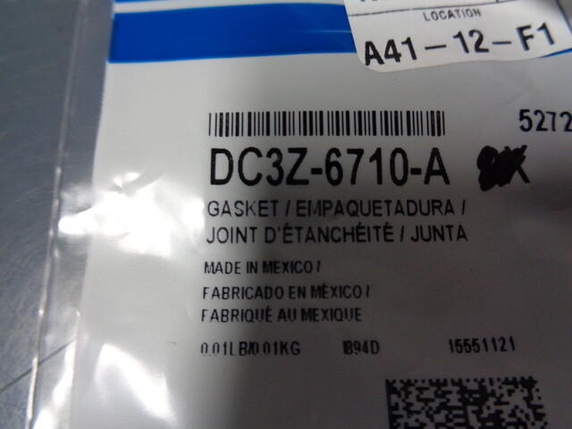 Genuine Ford Engine Oil Pan Gasket DC3Z6710A for sale online | eBay