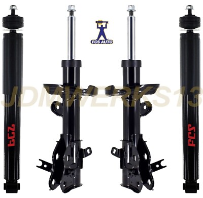 Genuine FCS 4 STRUTS SHOCKS for HONDA FIT 2009 09 2010 10 2011 11 12 13 ...