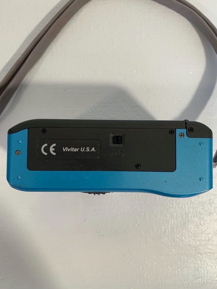 Avon Vivitar Lasting Impressions Onki 89 35mm Camera Blue Parts Only | eBay