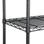 Wire Shelving Rack Shelf 4-Tier Household Kitchen Storage Metal Shelf ...