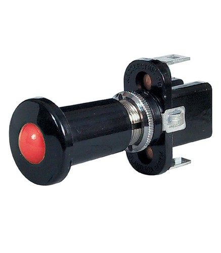 Durite Red LED Illuminated Push/Pull Switch - 12 volt Defender ...