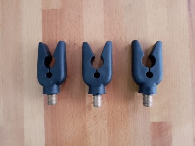 3 x Soft Rubber Flexi Rod Rests Butt V Carp Match Float Feeder Spod | eBay