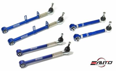MEGAN 6pc Rear Lower Camber + Toe + Trailing Control Arm for LS430 ...