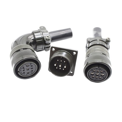 MS3106A 20-18S Aviation Plug for Delta ECMA ECMC Servo Motor Plug ASD ...