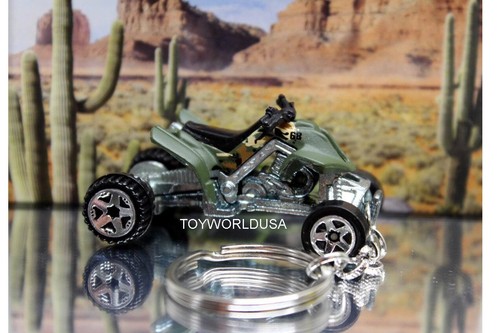 Custom Key Chain ATV Yamaha Raptor/Can-Am DS/Honda TRX/Suzuki 4 ...