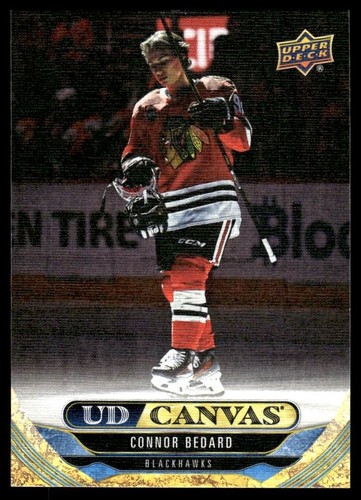 2024-25 Upper Deck UD Canvas Connor Bedard #C-72 | eBay