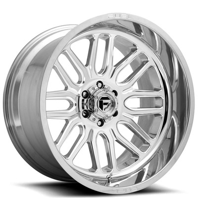 20x9" Fuel Wheels D721 Ignite Polished with Milled Off-Road Rims (4 pcs ...