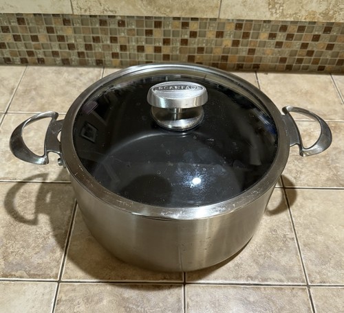 Scanpan CTQ Ceramic Titanium K-03 Induction Dutch Oven With Lid Read ...