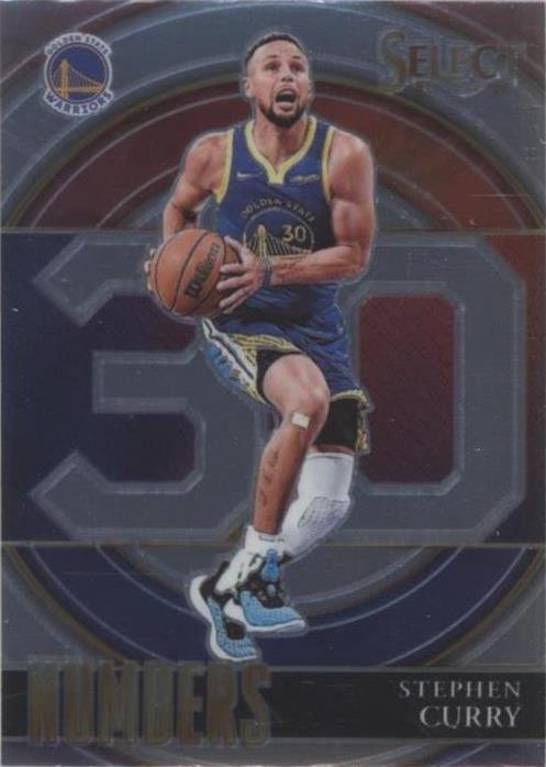 2021-22 Panini Select - Select Numbers Stephen Curry #5 for sale online ...