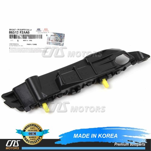⭐GENUINE⭐ Front Bumper Bracket LEFT DRIVER for 19-20 Hyundai Elantra ...