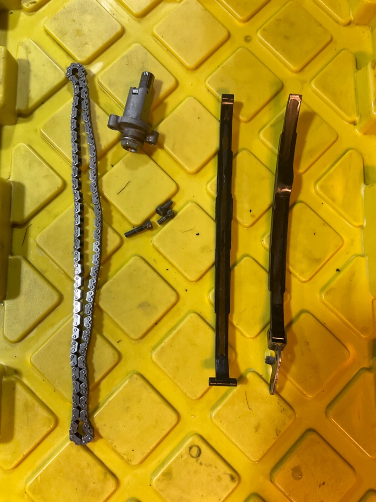 Yamaha Raptor 660 OEM Engine Timing Chain Tensioner & Guides 01-05 | eBay