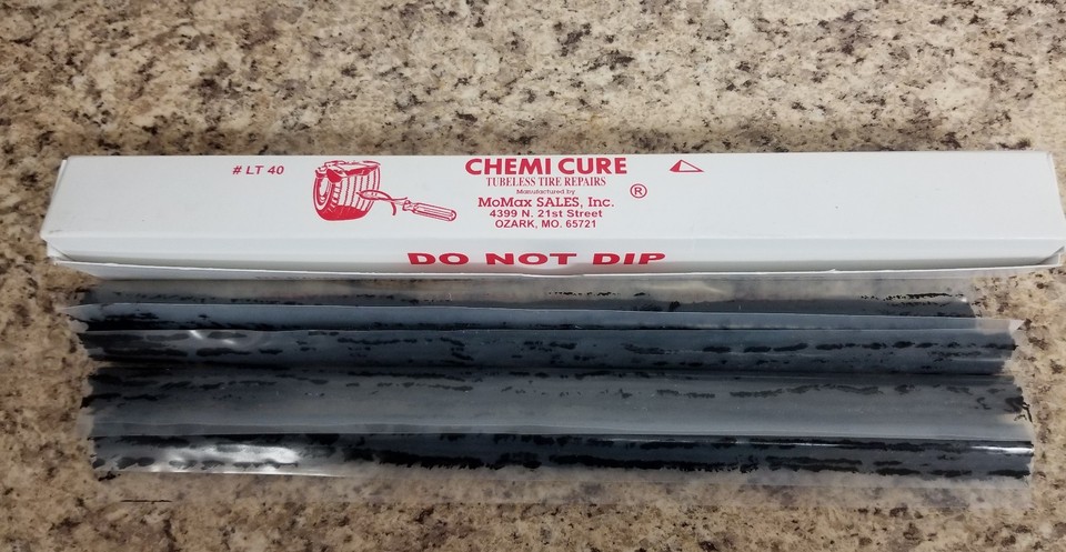 Chemi Cure LT40 Tubeless Truck Tire Repair 14" tire strings tire plug ...