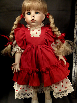 Porcelain Doll (849 ) " Hilary "The Ultimate Collection By Dianna ...