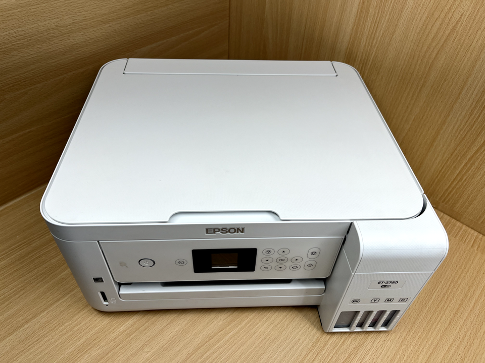 Epson EcoTank ET-2760 Supertank Color Inkjet All-in-One Printer - White ...