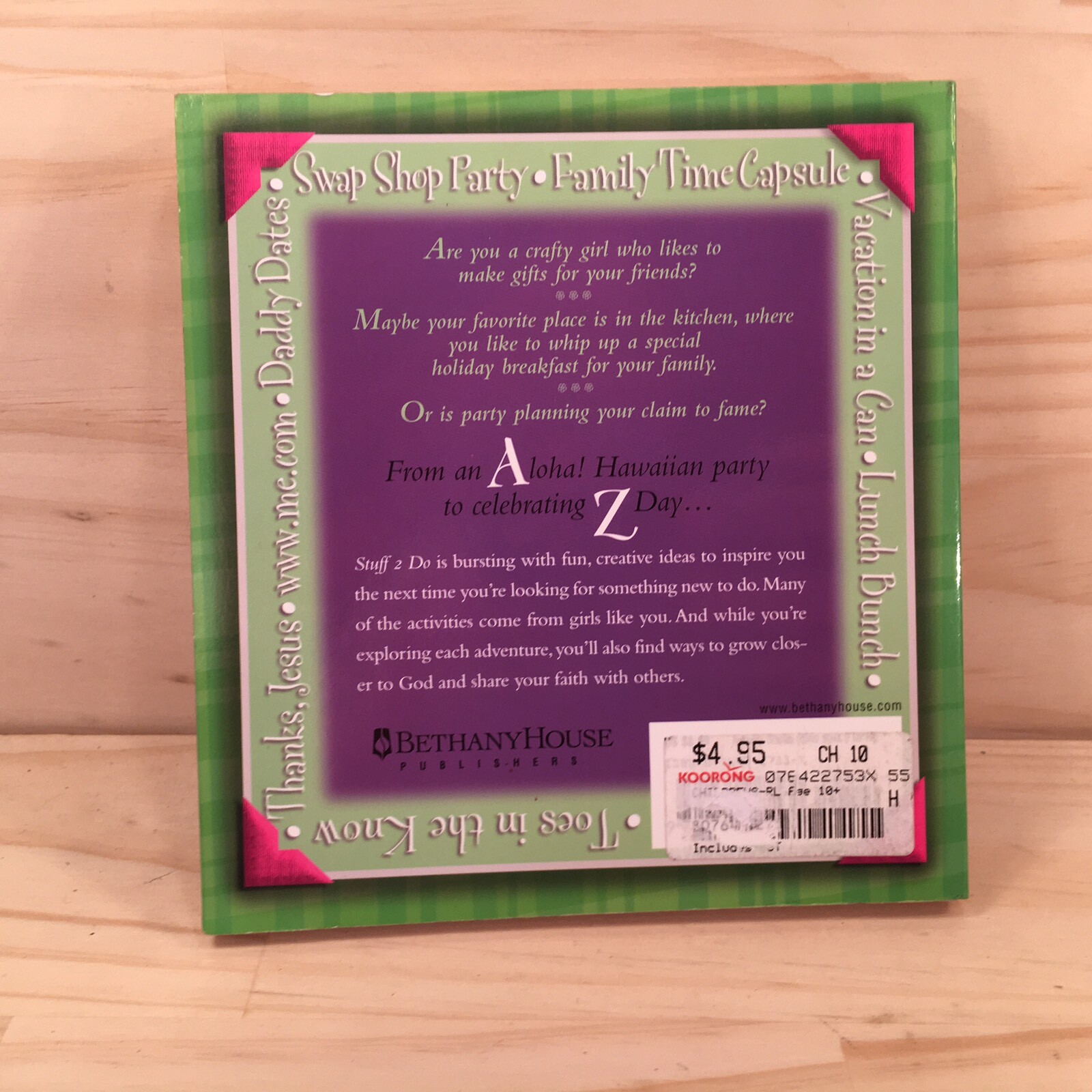 STUFF 2 DO A-Z ACTIVITIES FOR GIRLS LIKE YOU Awesome Guide Book (2003 ...