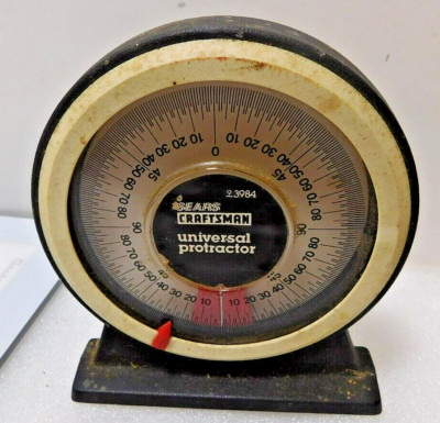 Vintage Craftsman Protractor #3984 | eBay