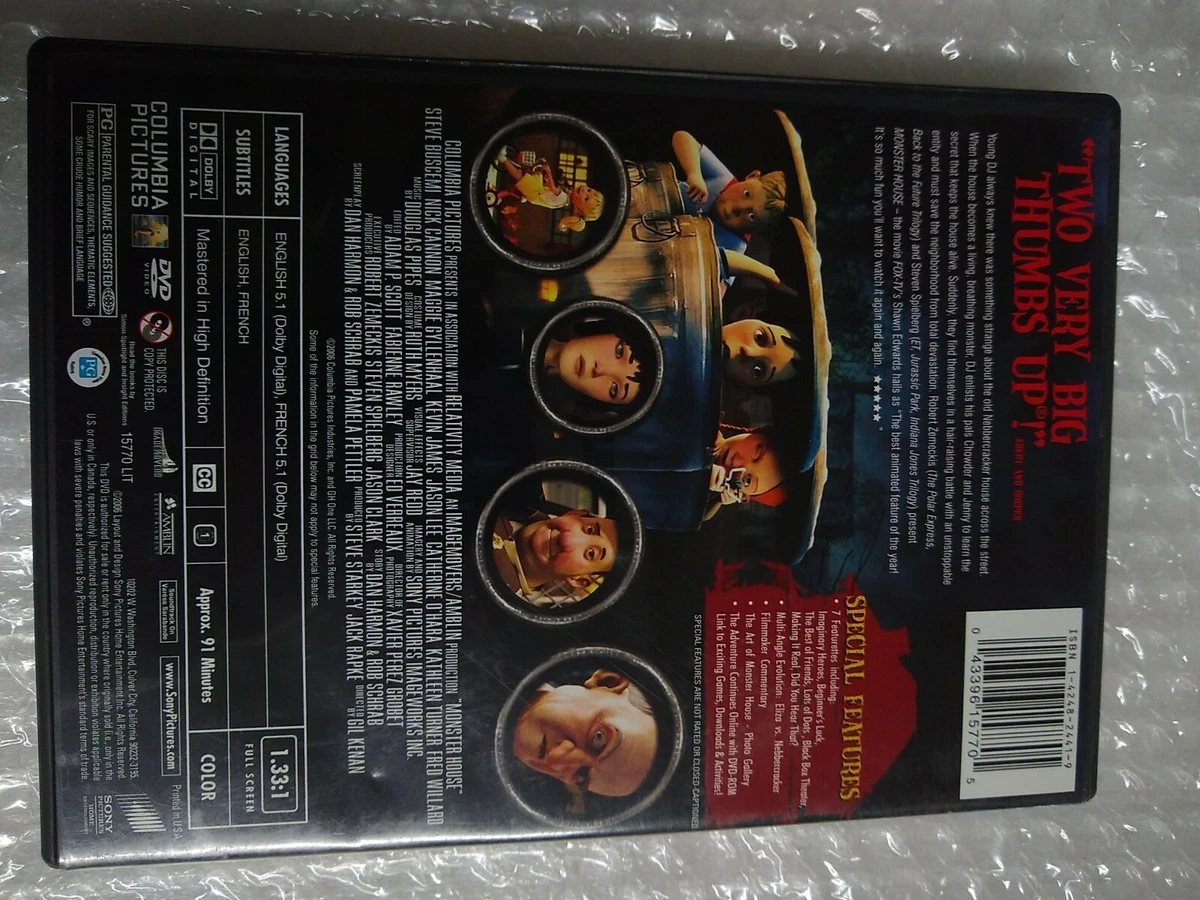 Monster House Dvd Menu