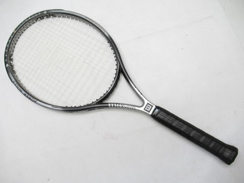 WILSON HAMMER 3.4 TITANIUM STRETCH TENNIS RACQUET (4 1/2) LONG STORAGE ...