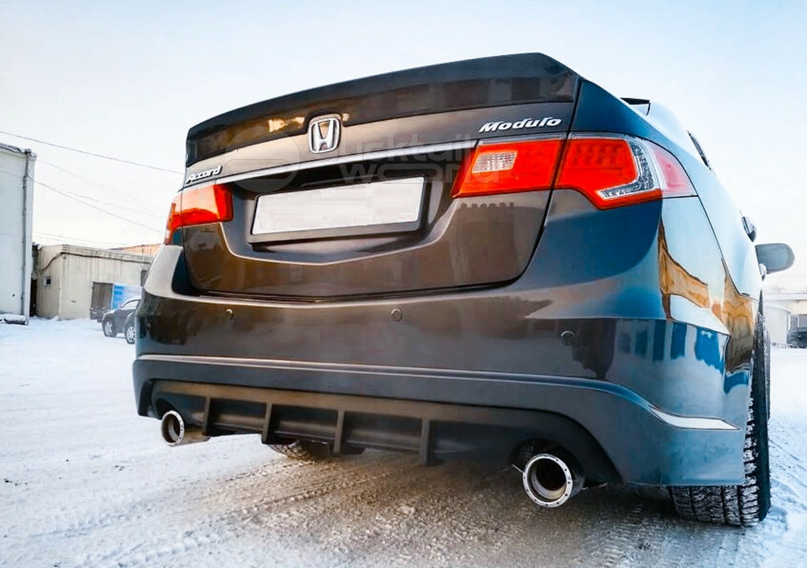 Ducktail Spoiler for Acura TSX Honda Accord 8 CU2 2008-2013 Rear Boot ...