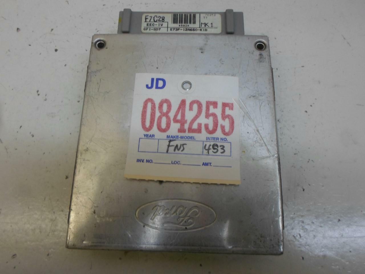 ENGINE COMPUTER FORD TEMPO 1987 E73F-12A650-K1B MK1 AT PCM ECM ECU OEM ...
