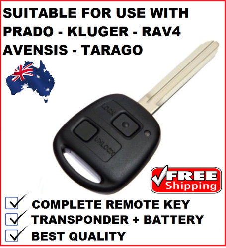 50171 Remote Car Key Suitable for Toyota Prado RAV4 Kluger Avensis ...