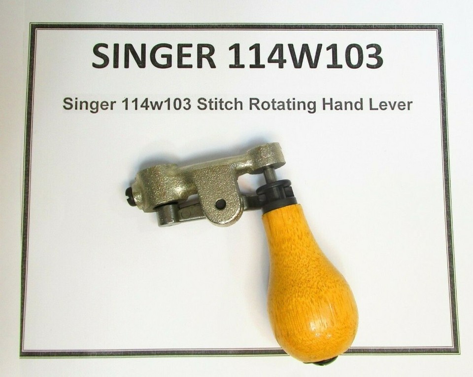 singer 114w103 Stitch Rotating Hand lever | eBay