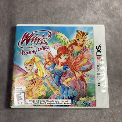 Winx Club Saving Alfea Nintendo 3DS Case and Manual Only | eBay