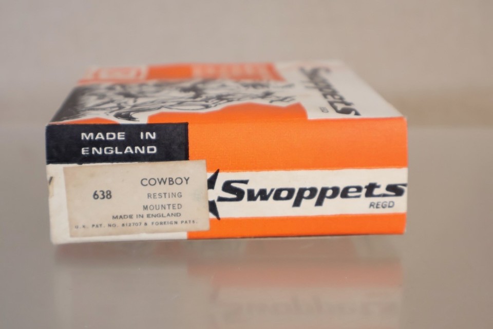 BRITAINS SWOPPETS 638 COWBOY and INDIAN MOUNTED RESTING cowboy om | eBay