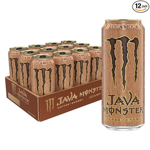 Monster Energy Java Loca Moca, Coffee + Energy Drink, 15 Ounce (Pack of ...