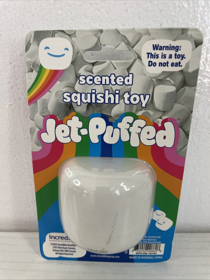 JET PUFFED MARSHMALLOW SCENTED Squishi Viral TikTok Toy Squishy | eBay