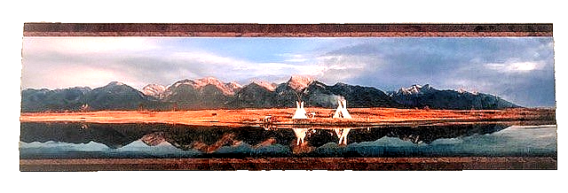 "Indian Camp" Professionally shot with Early Pano Camera, Mounted on ...