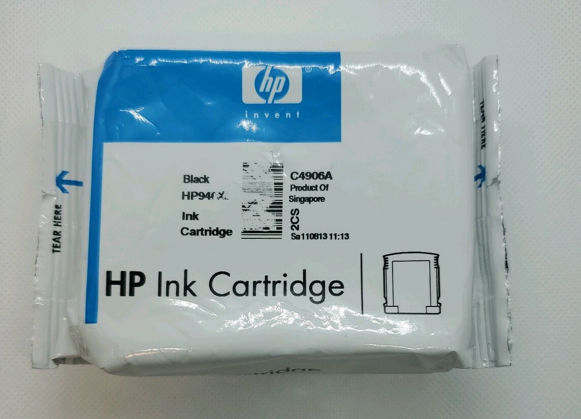#940XL C4906A Black Ink Cartridge for HP Officejet Pro 8500. No box ...