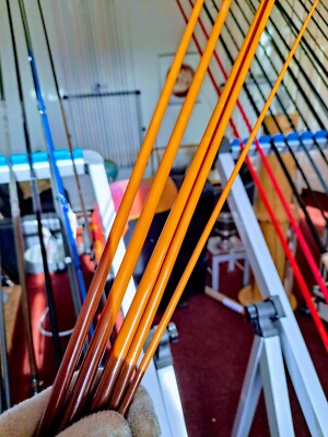 Bloke XLSG Uni directional Fibreglass fly rod blank 7' 5-piece 3wt ...