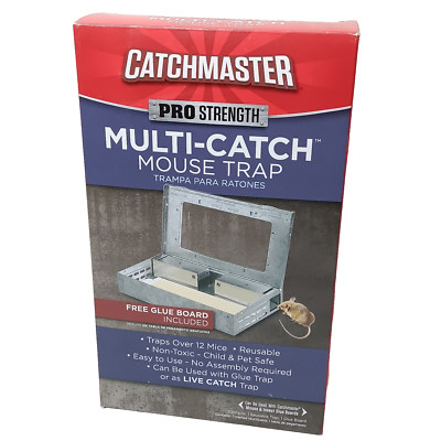 Catchmaster Multi Catch Mouse Trap 12 Mice Non Toxic Live Catch Metal ...