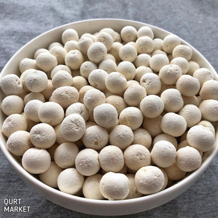 Traditional Kazakh and Central Asian snack Qurt/Kurt natural organic ...