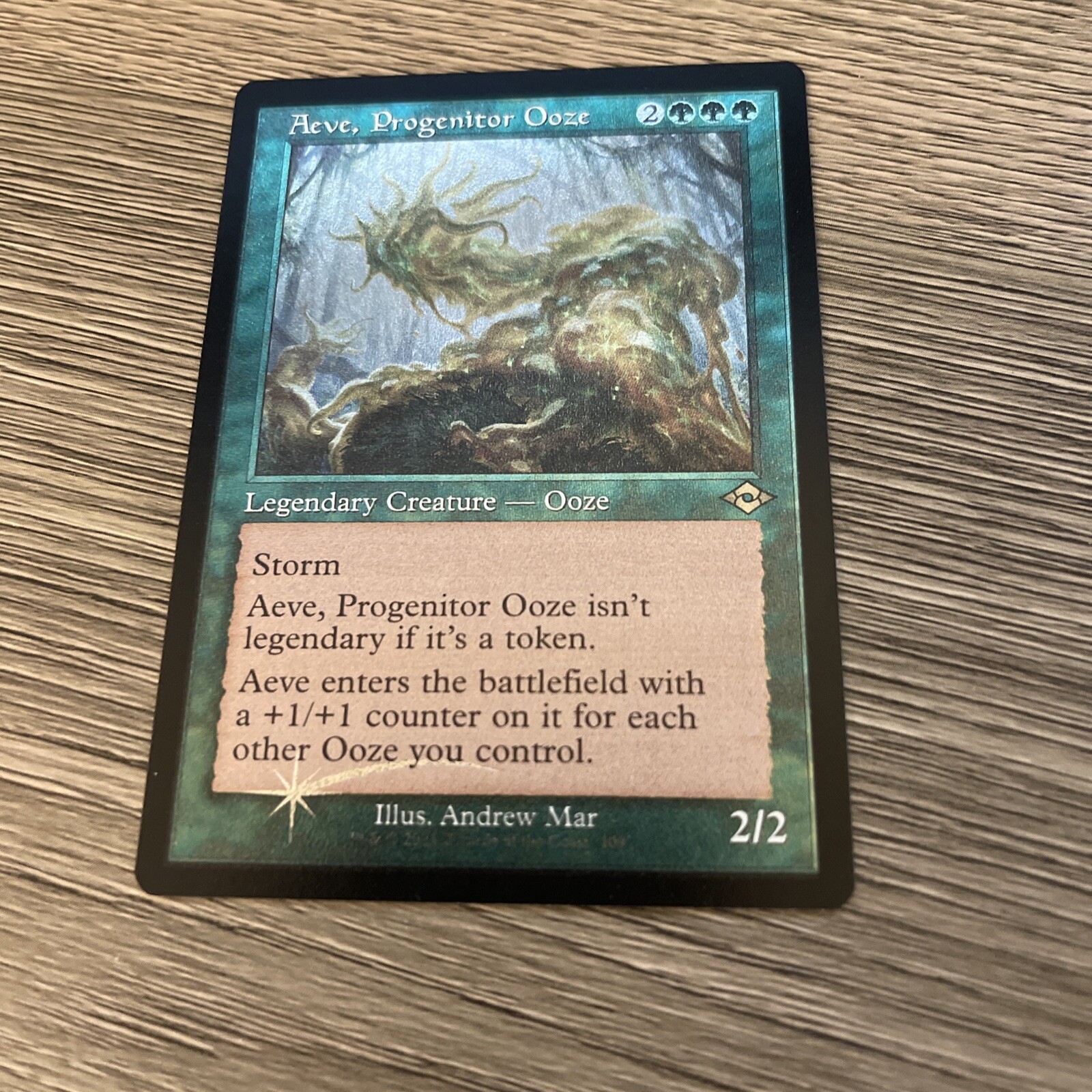 Aeve Progenitor Ooze retro frame foil MH2 mtg rare | eBay