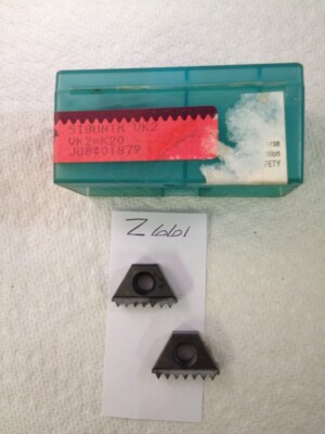 5 NEW VARDEX 5i 8 UNTM THREADING CARBIDE INSERTS GRADE: VK2 FACTORY ...