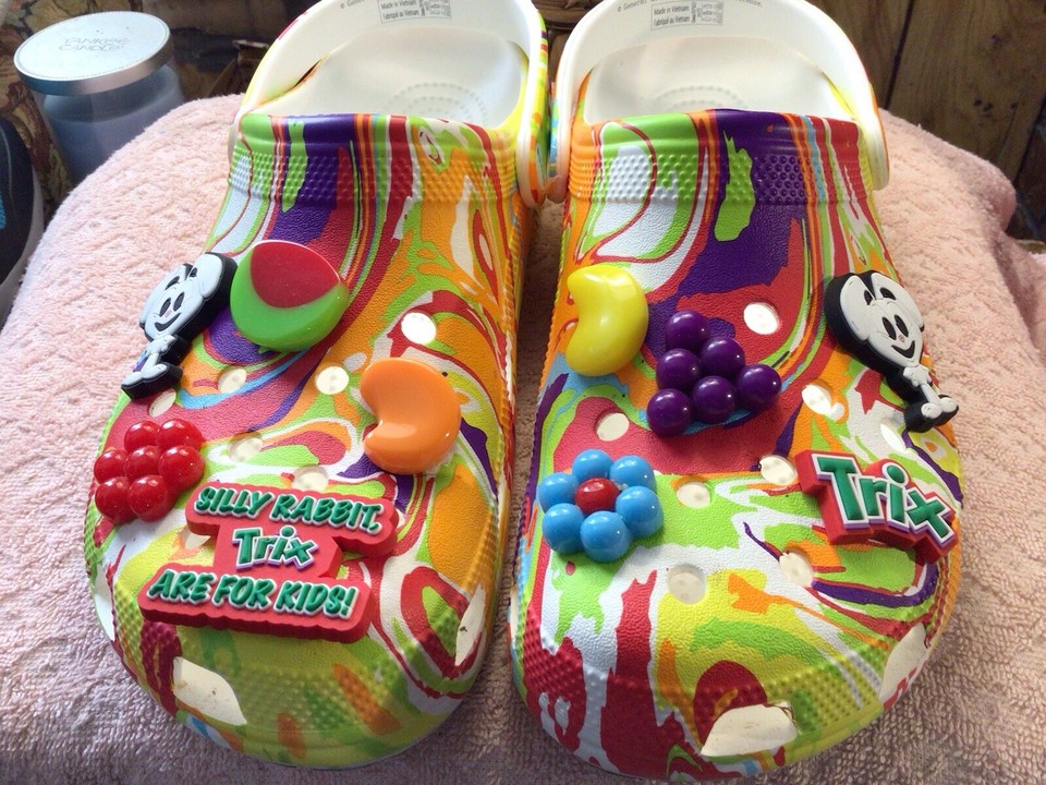 Men’s Crocs X Trix Classic Clog Special Edition Box Size 11 | eBay