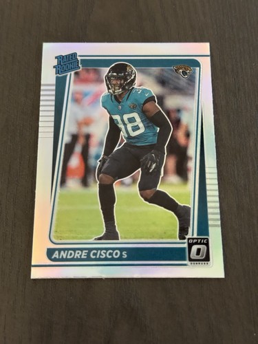 2021 Panini Donruss Optic Rated Rookie RR Holo Silver Prizm #278 ANDRE ...