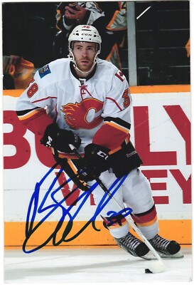 Ben Street Autographed 4x6 Color Photo Calgary Flames #38 | eBay