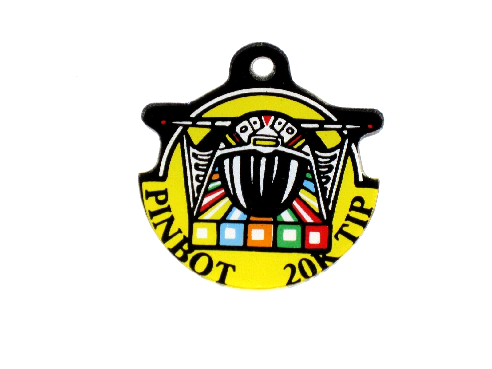 Taxi Pinball Promo Plastic Key Chain - Pinbot | eBay